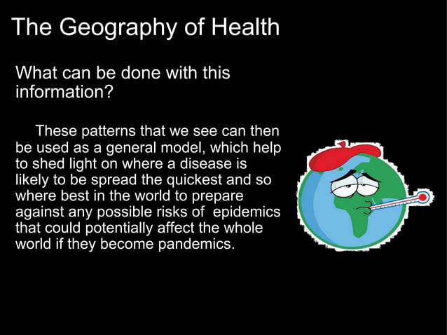 Geography of Health | PPT | Geography | Science