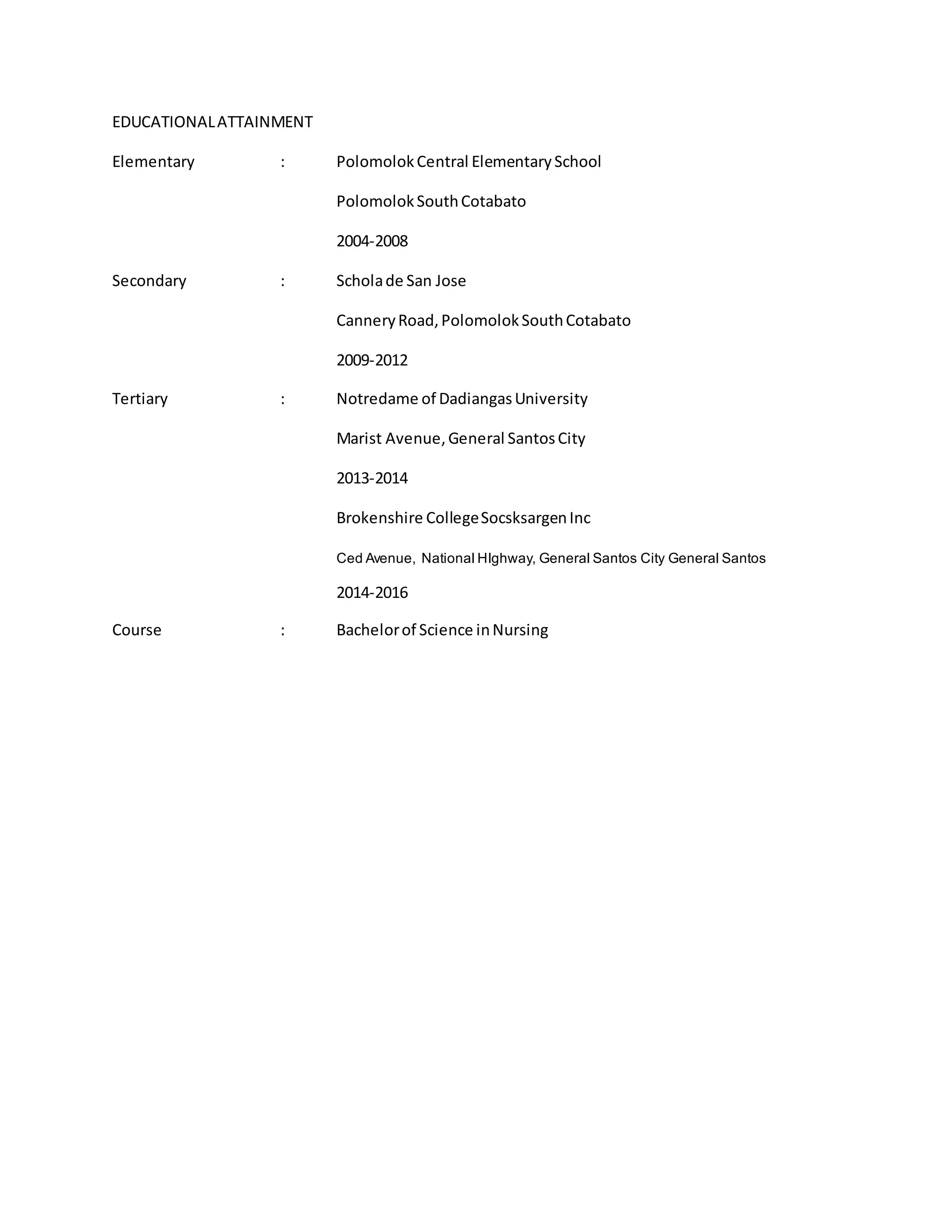 BIOGRAPHICAL DATA | PDF