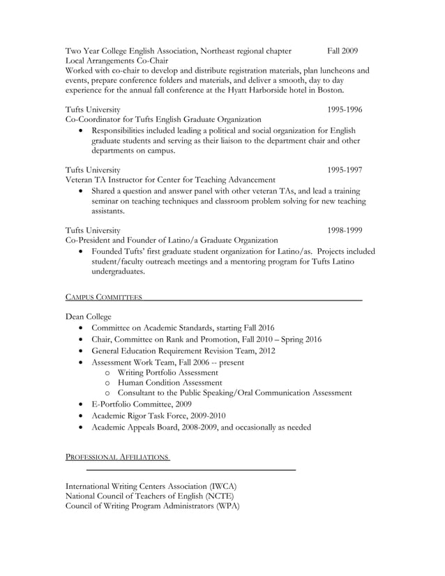 Dawn Mendoza CV 2016 | PDF