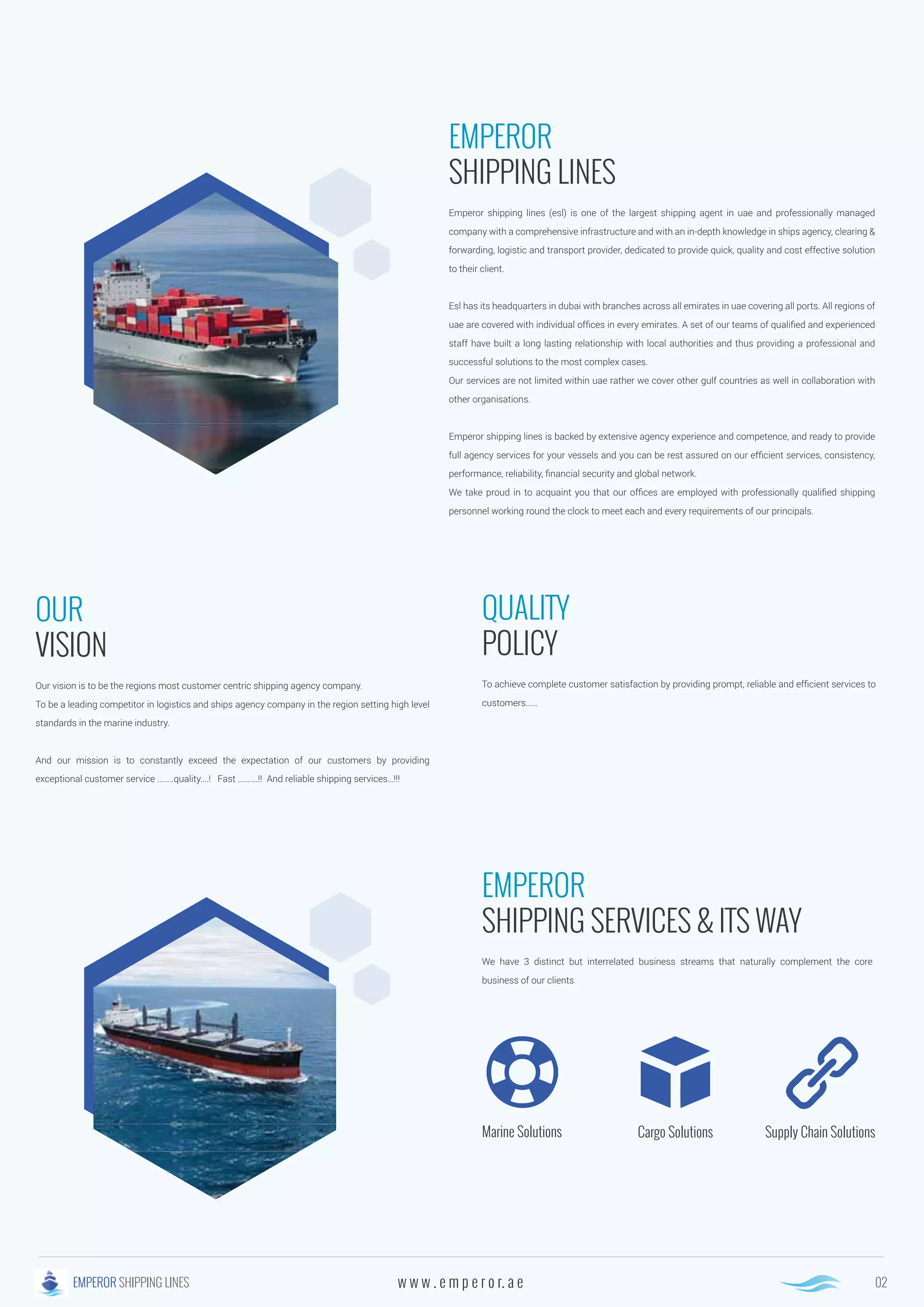 EMPEROR SHIPPING -NEW PROFILE 2016 SEPT | PDF