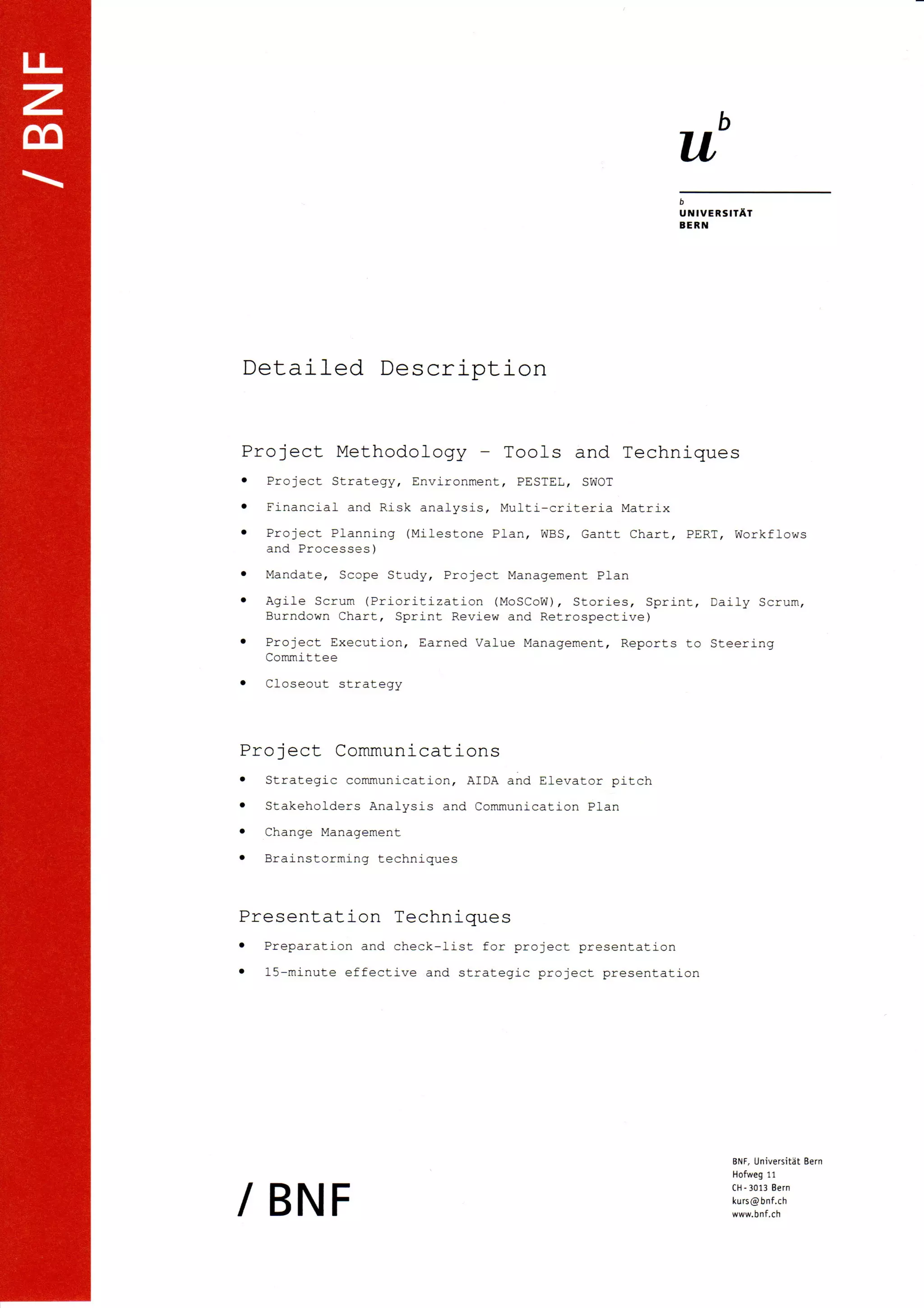 BNF PM | PDF