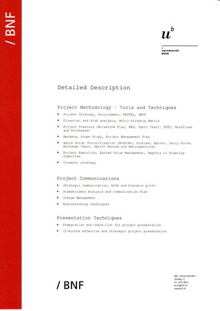 BNF PM | PDF