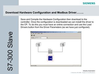 Modbus Slave and Modbus Master in S7.ppt | Operating Systems | Computer ...