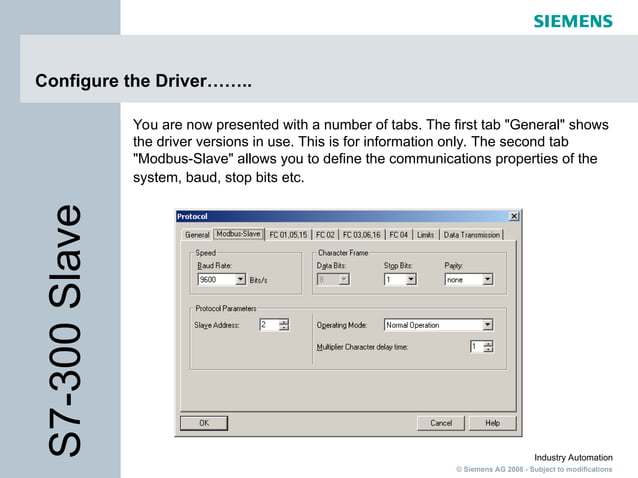 Modbus Slave and Modbus Master in S7.ppt