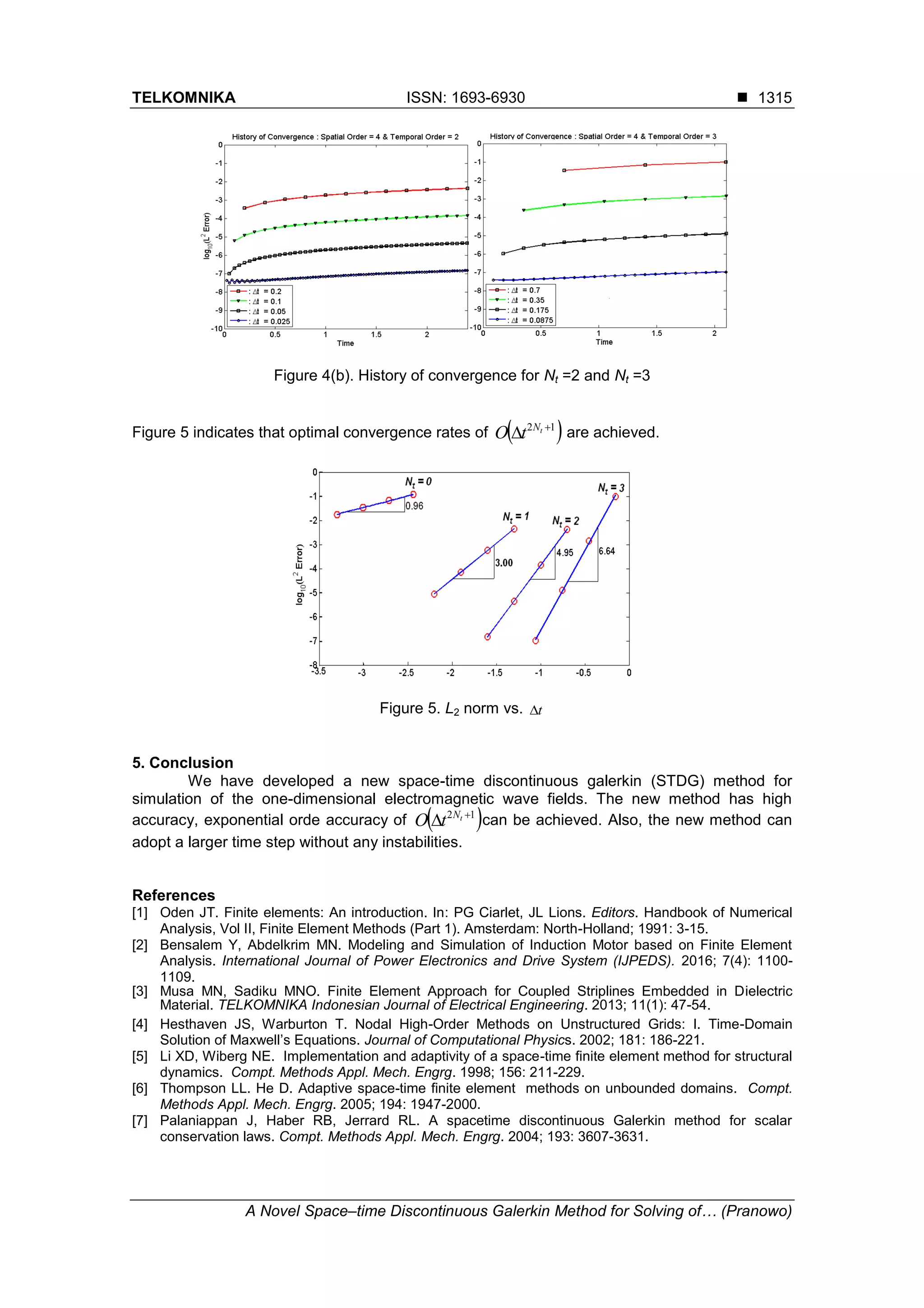 A Novel Space-time Discontinuous Galerkin Method for Solving of One ...