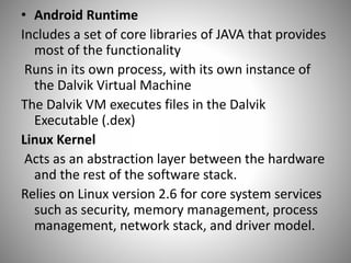 Basic android-ppt | PPTX