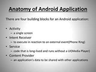 Basic android-ppt | PPTX
