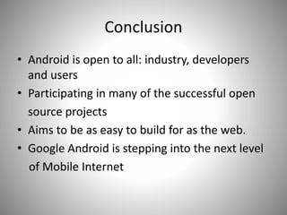 Basic android-ppt | PPTX