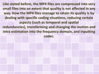 What is MP4? | PPT