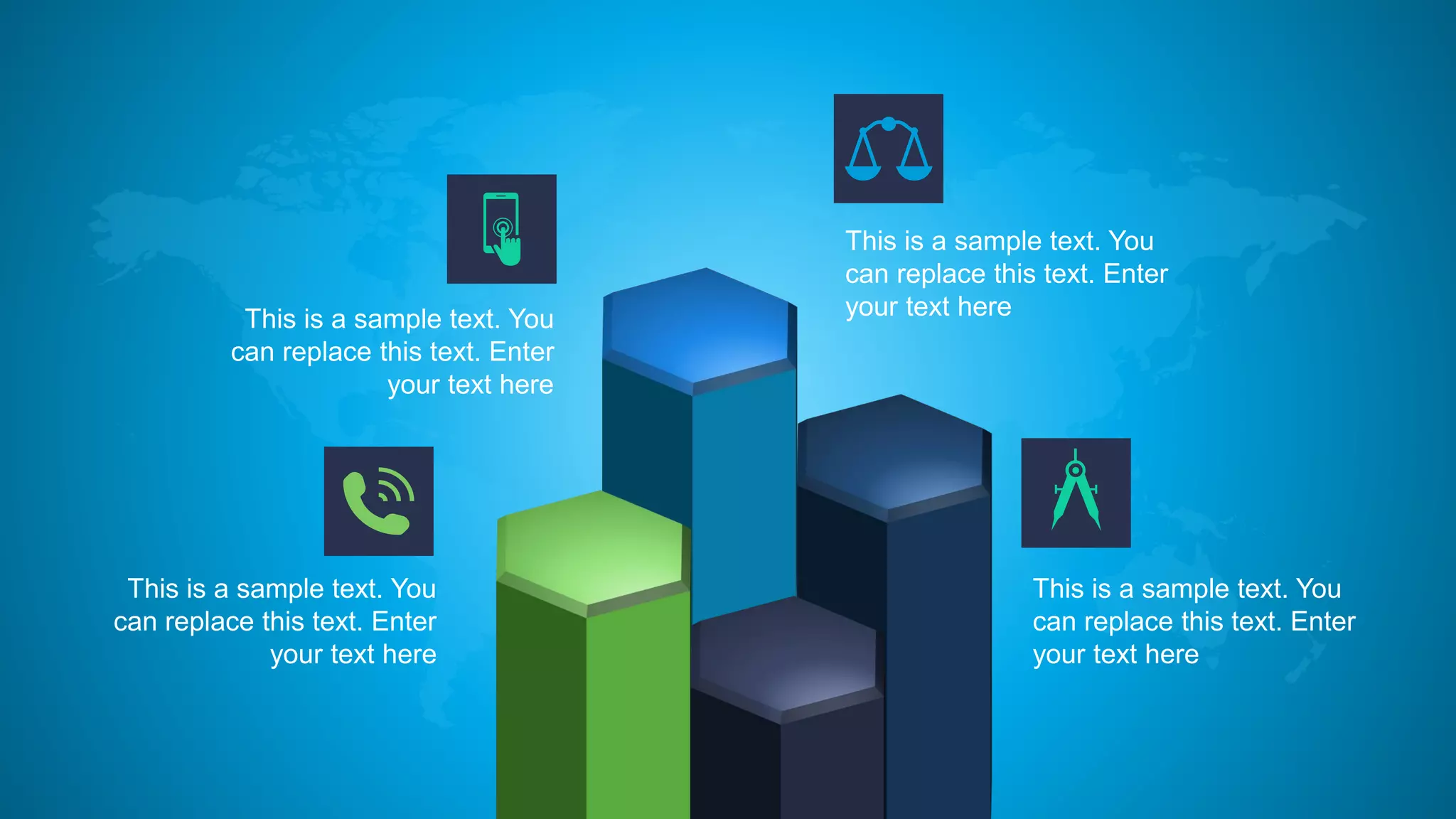 Animated Vibrant PowerPoint Template with Bright Backgrounds | PDF