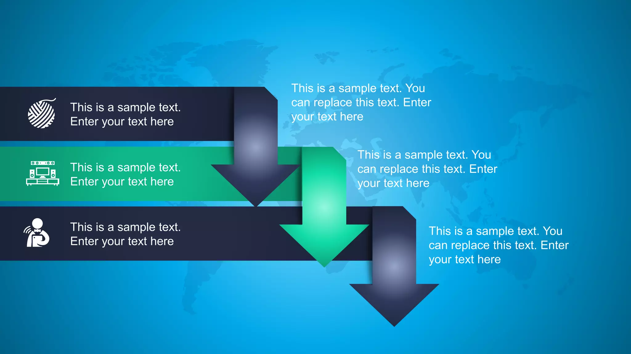 Animated Vibrant PowerPoint Template with Bright Backgrounds | PDF