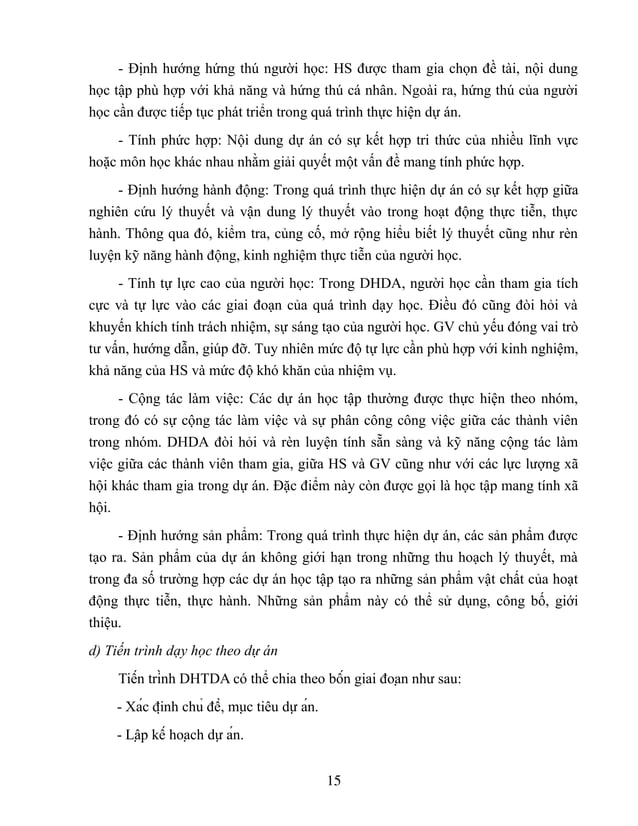 TÀI LIỆU BỒI DƯỠNG VỀ BIÊN SOẠN GIÁO ÁN VÀ TỔ CHỨC DẠY HỌC TÍCH HỢP | PDF