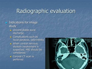 (Com) Chronic otitis media (com).ppt