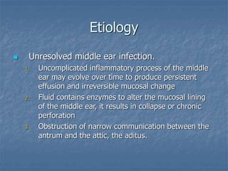 (Com) Chronic otitis media (com).ppt