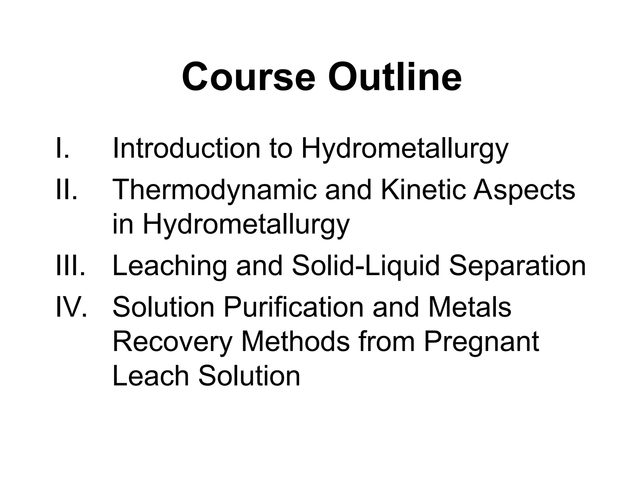 hydrometallurgyy-extractive metallurgyy.ppt