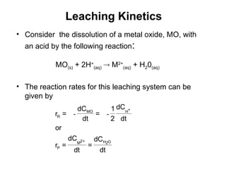hydrometallurgyy-extractive metallurgyy.ppt