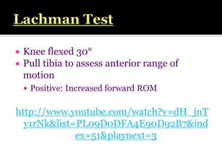 405 acl presentation | PPT