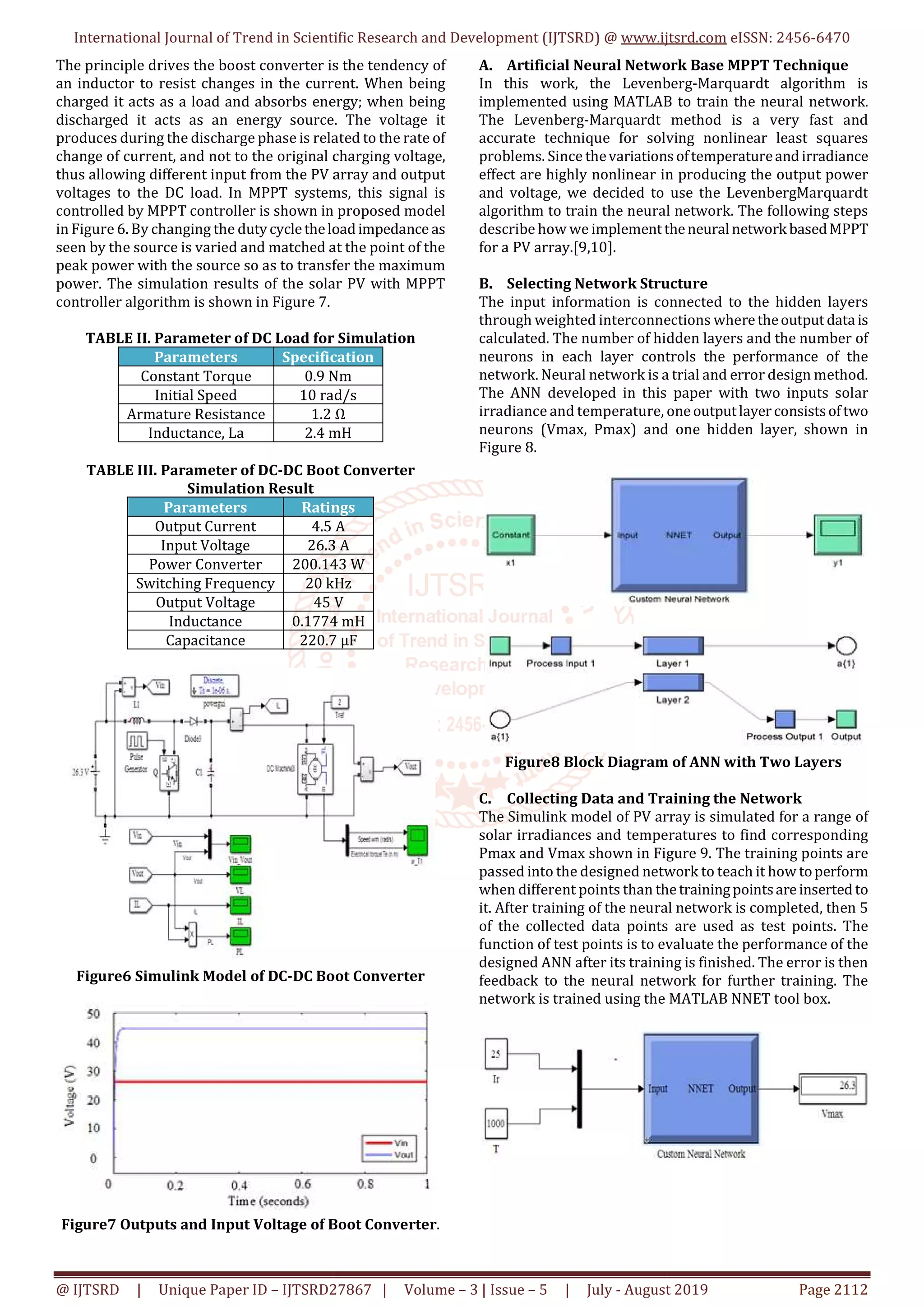 Artificial Neural Network for Solar Photovoltaic System Modeling and Simulation | PDF
