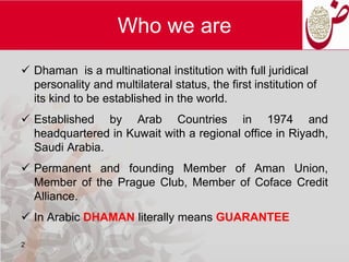 DHAMAN CORPORATE PRESENTATION 2015 | PDF