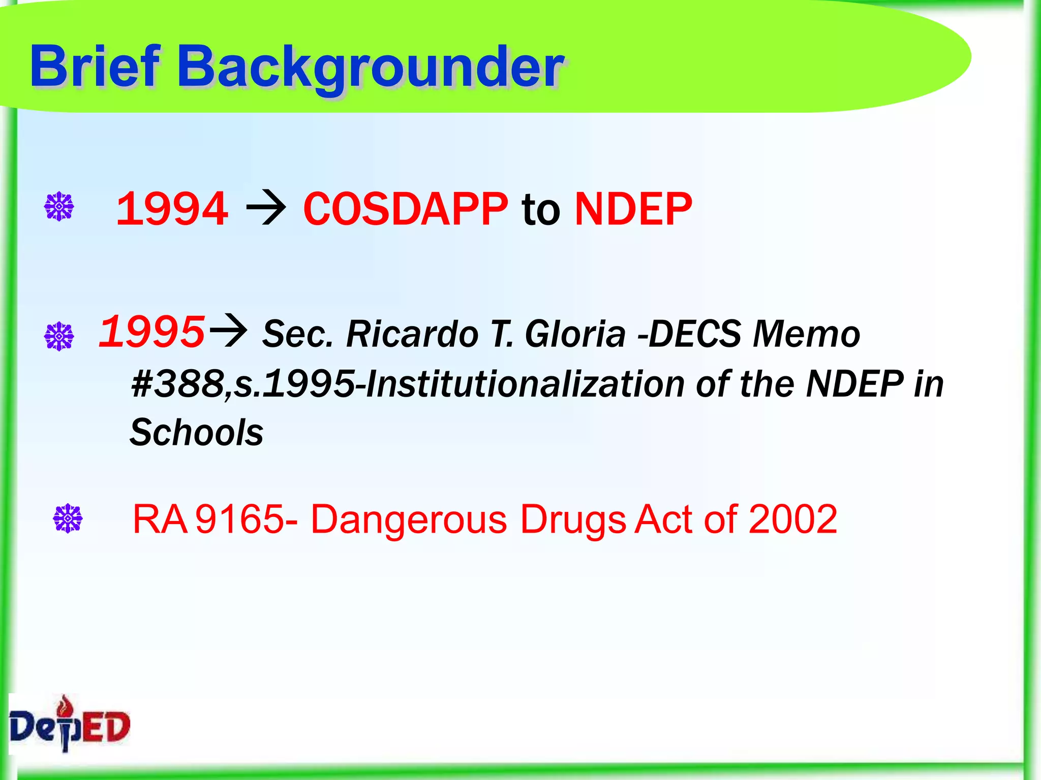 ndep presentation | PPTX