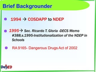 ndep presentation | PPTX