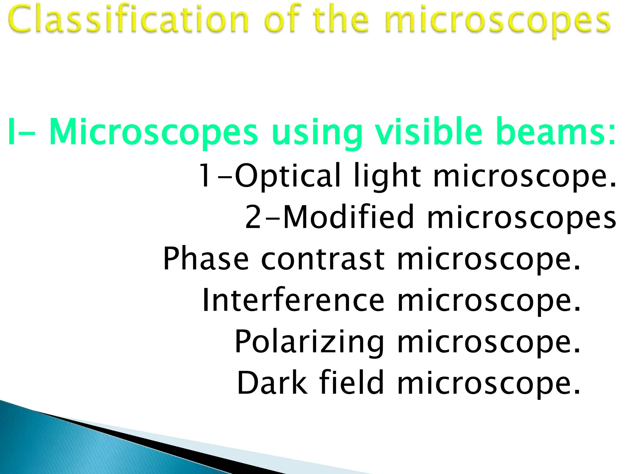123 Types of microscopes & Microtechniques | PPT