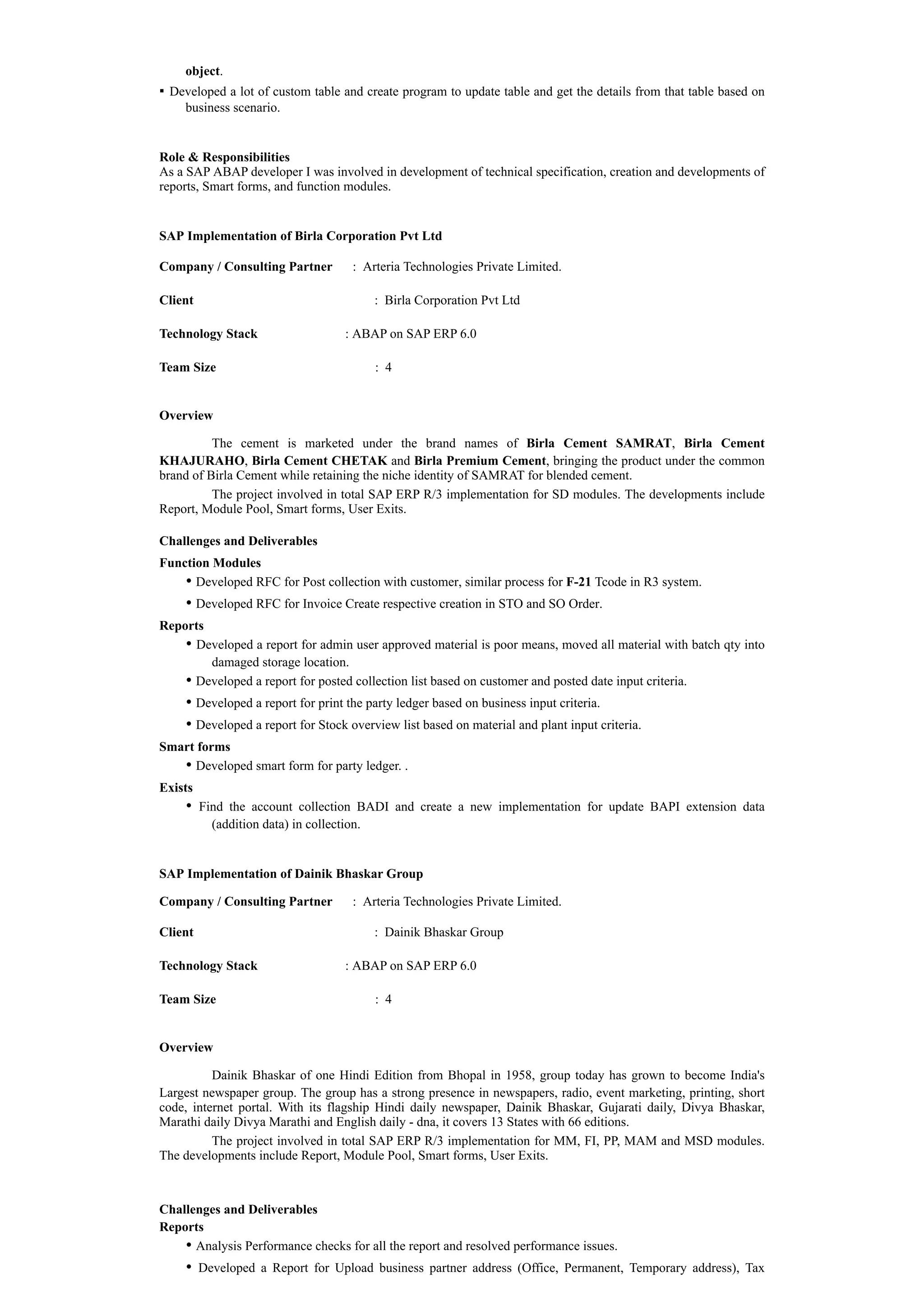 SAP-ABAP Resume.doc