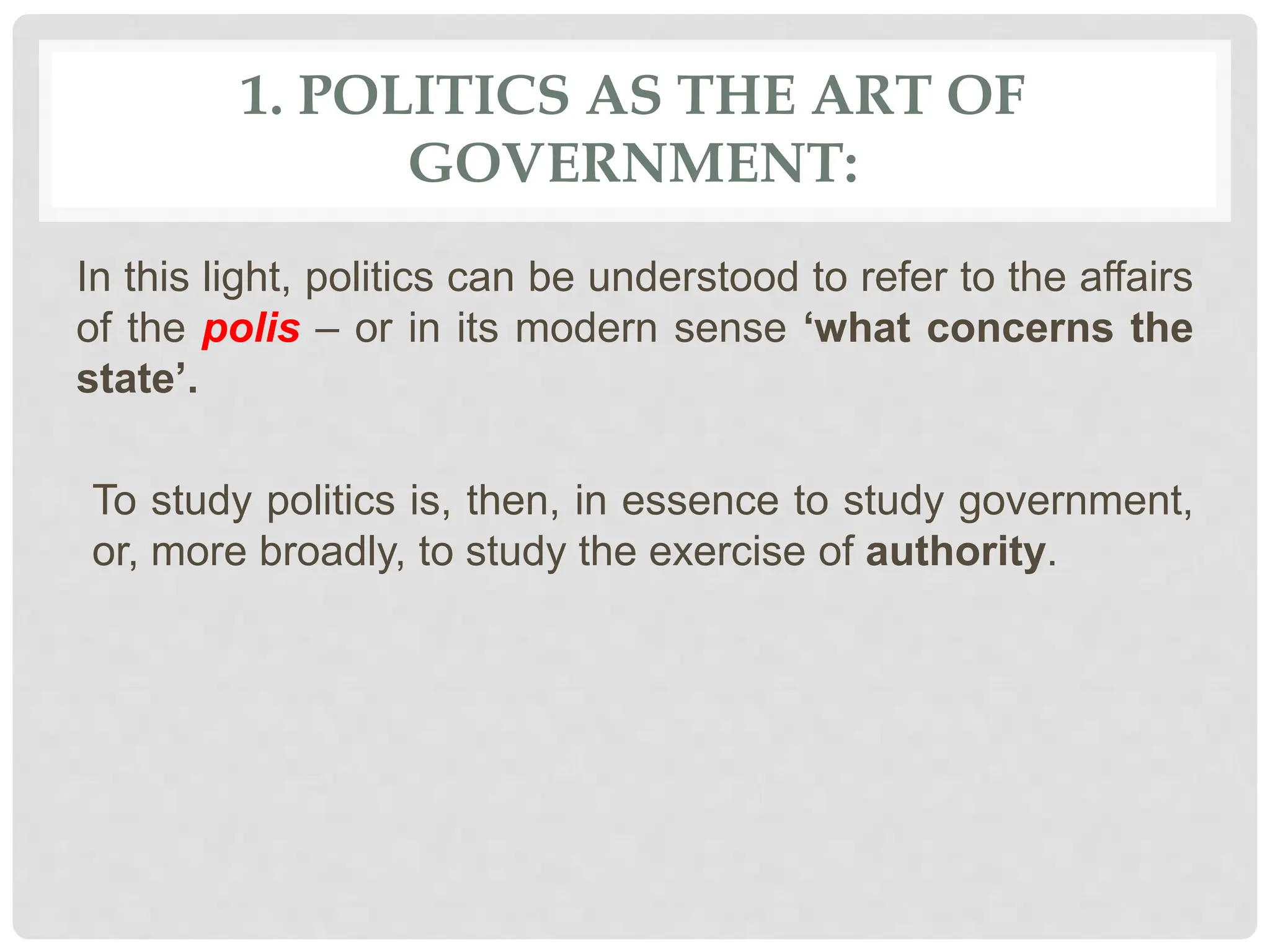 What is Politics by Andrew Heywood - Introduction to Politics | PPT