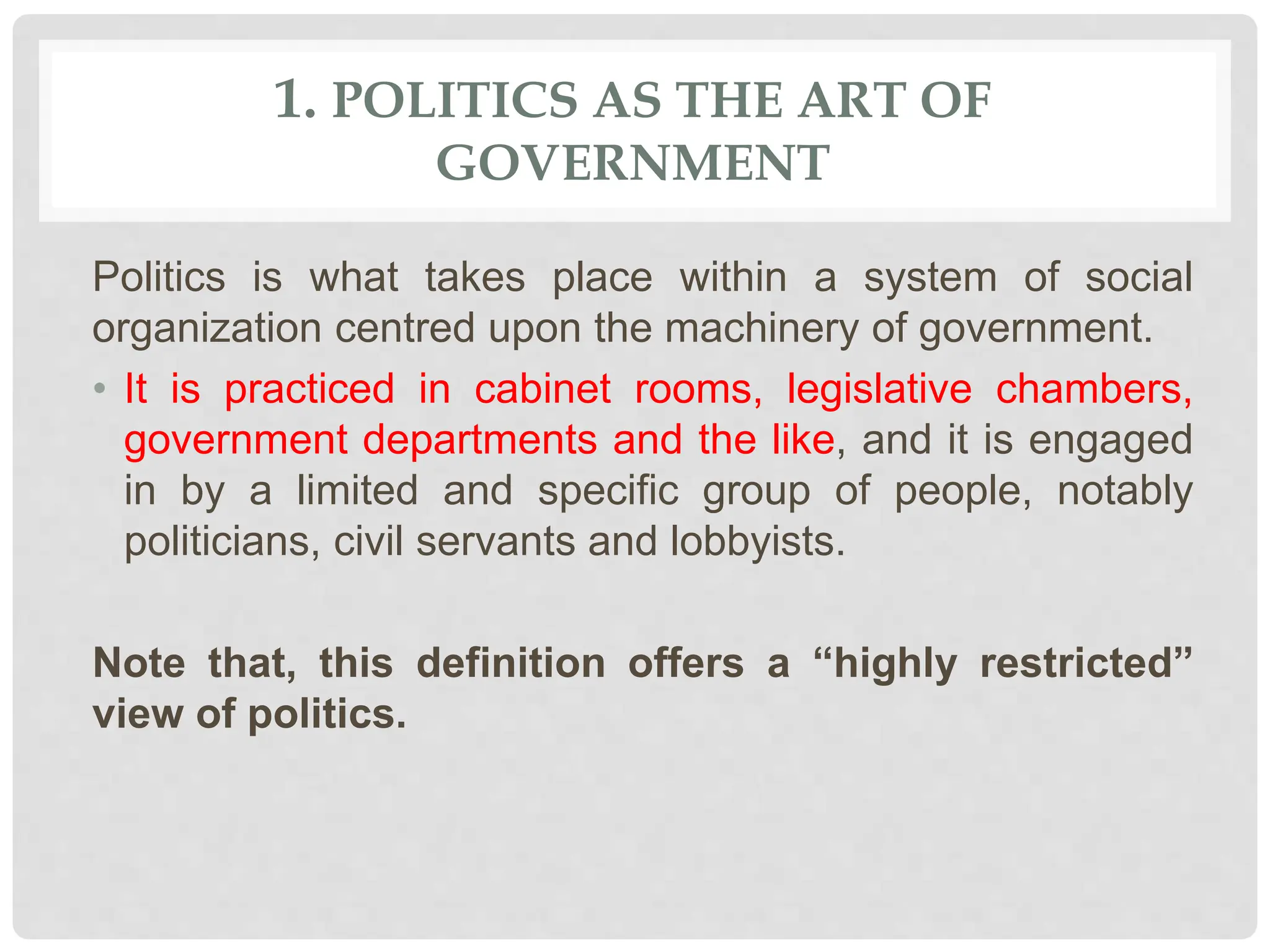 What is Politics by Andrew Heywood - Introduction to Politics | PPT