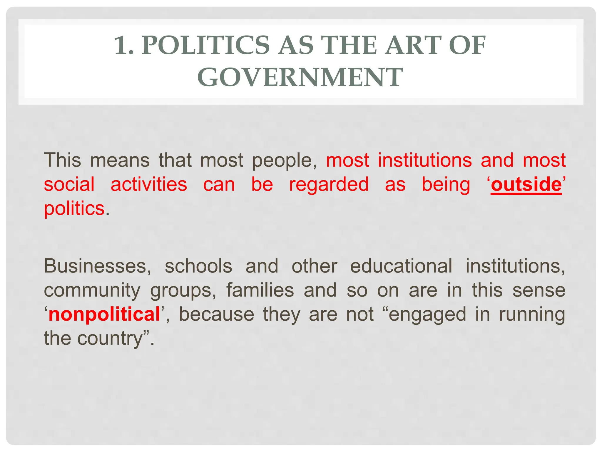What is Politics by Andrew Heywood - Introduction to Politics | PPT