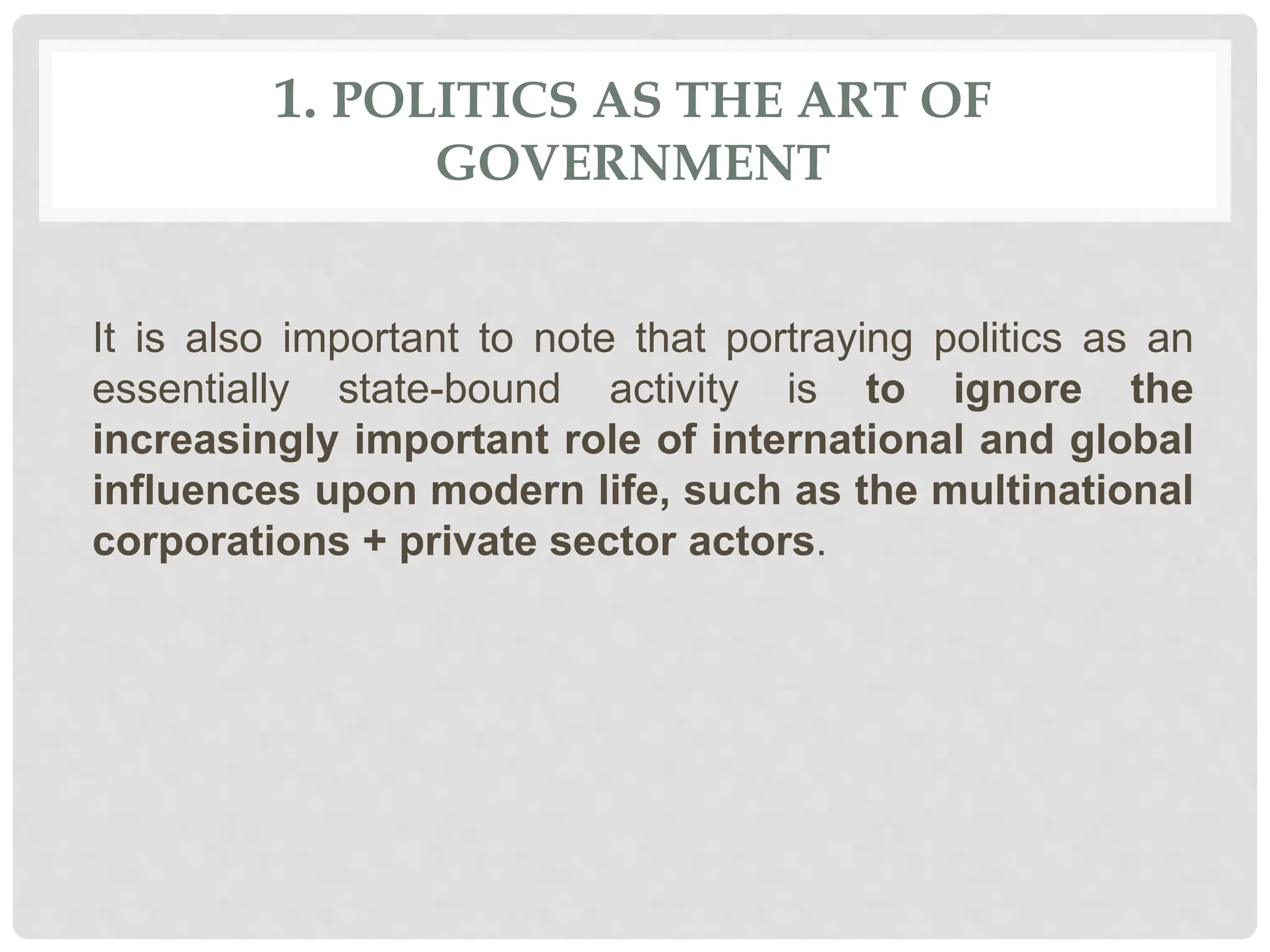 What is Politics by Andrew Heywood - Introduction to Politics | PPT