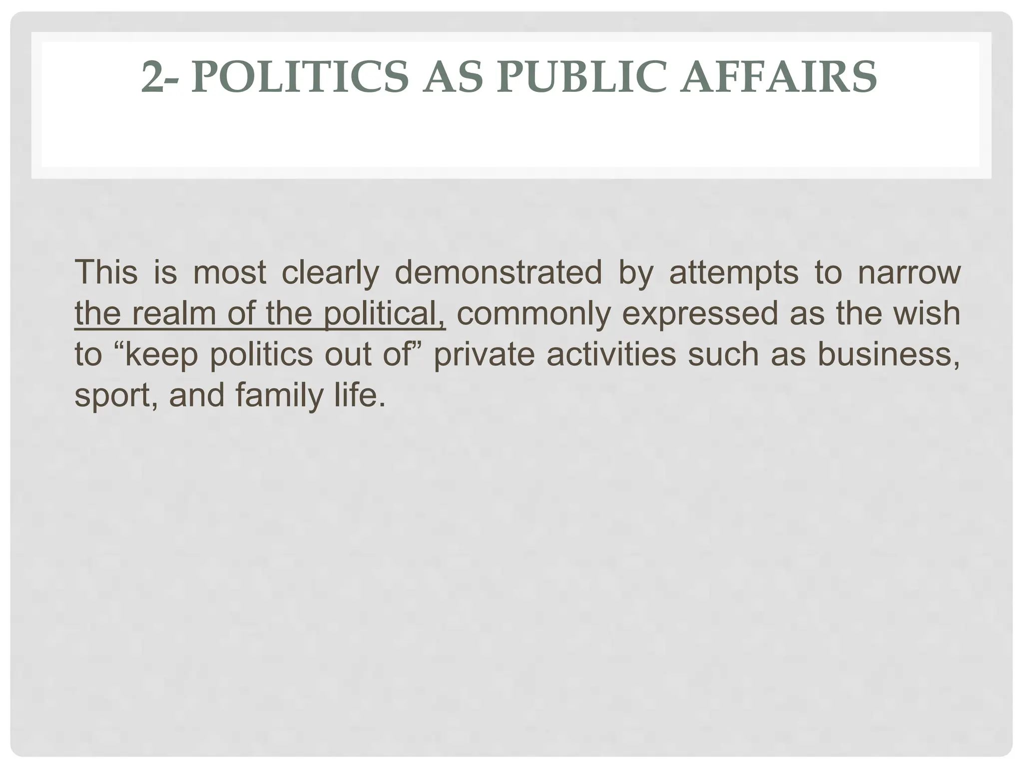 What is Politics by Andrew Heywood - Introduction to Politics | PPT