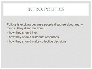 What is Politics by Andrew Heywood - Introduction to Politics | PPT