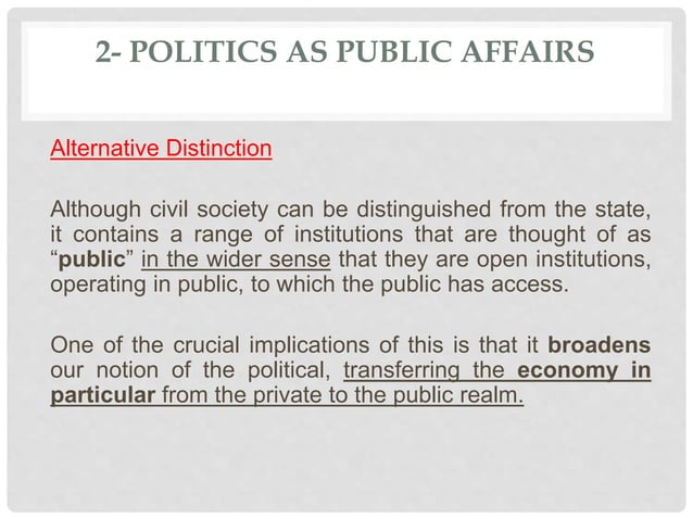 What is Politics by Andrew Heywood - Introduction to Politics | PPT ...
