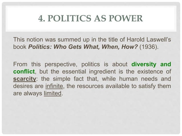 What is Politics by Andrew Heywood - Introduction to Politics | PPT ...