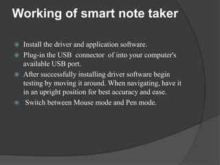 406829904-Smart-Note-Taker-PPT.pptx