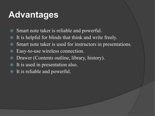406829904-Smart-Note-Taker-PPT.pptx