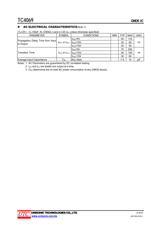 4069 datasheet.pdf | Computer Peripherals | Computing