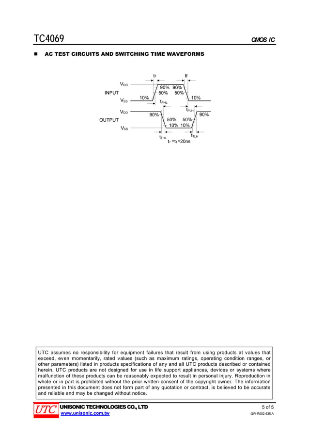 4069 datasheet.pdf | Computer Peripherals | Computing