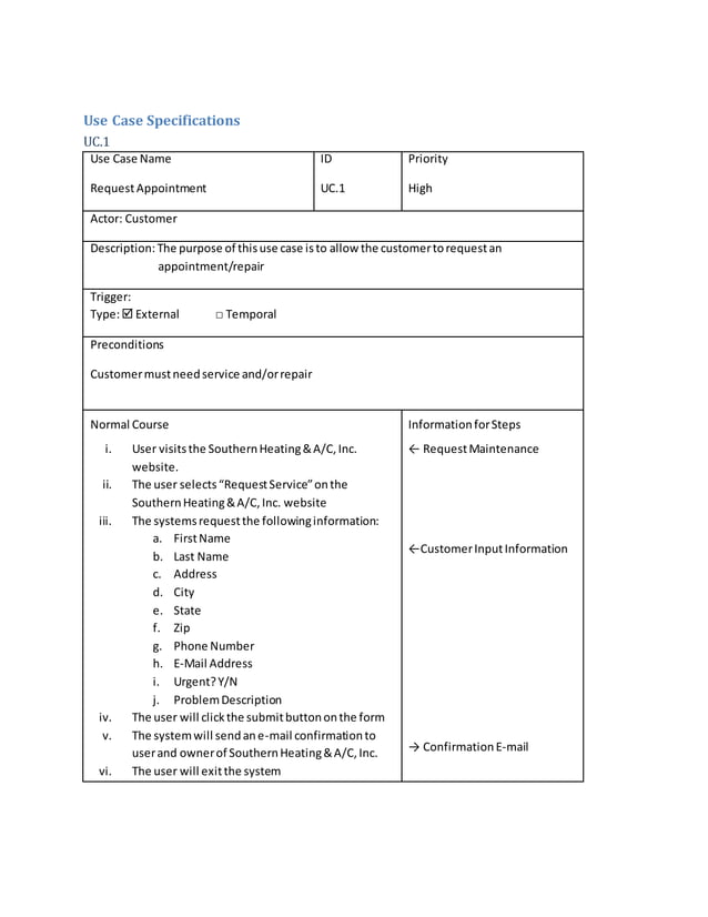 Information System Development Project | DOCX