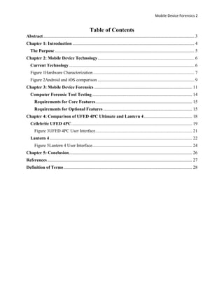 Cell Phone Forensics Research | PDF
