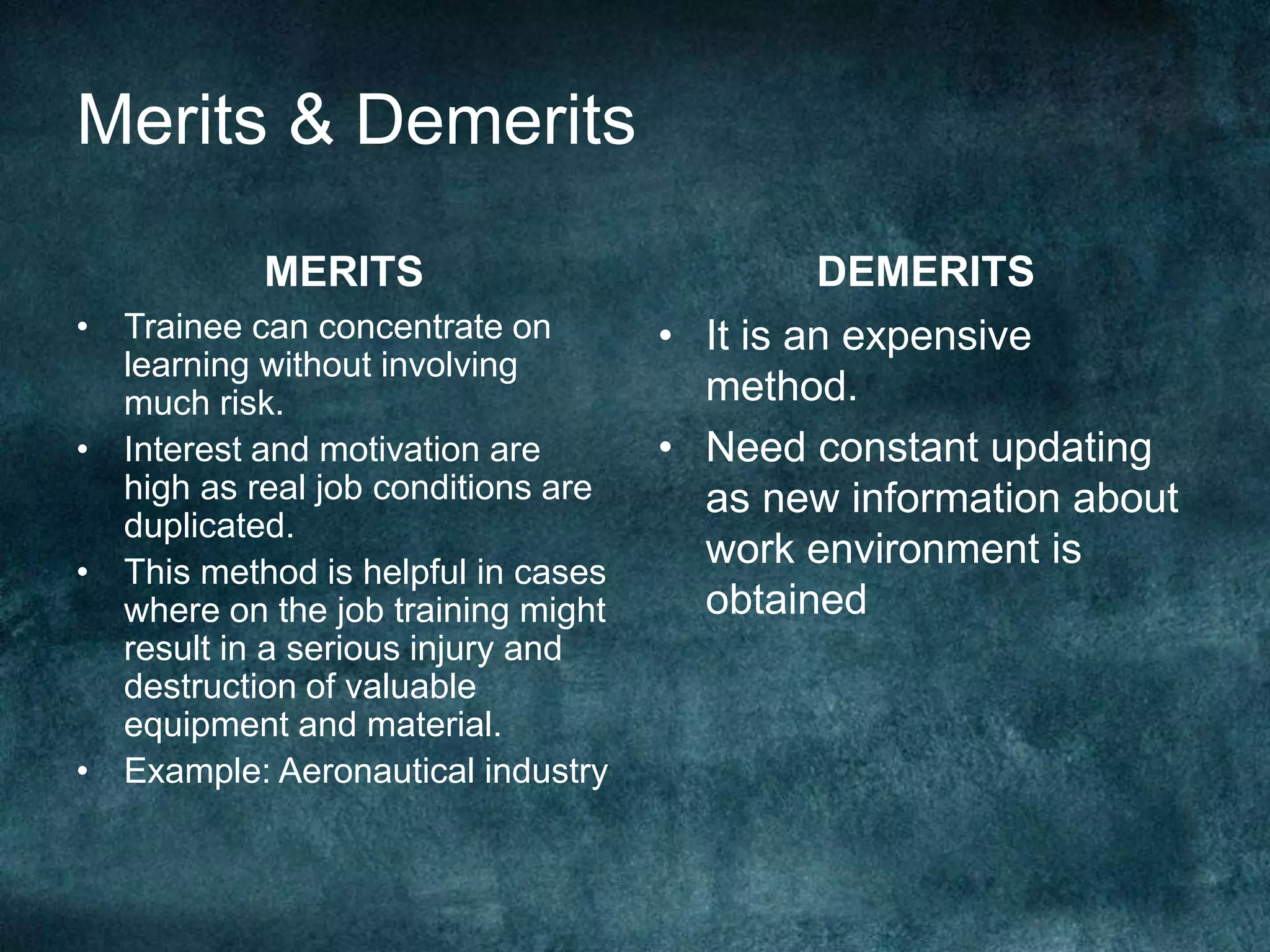 off the job training methods | PPTX | Vocational Training | Careers