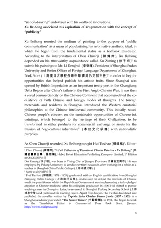 Xu Beihong - Painting as a nationalistic propaganda of enforcing China ...