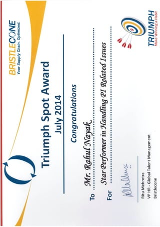 Star performer award | PDF