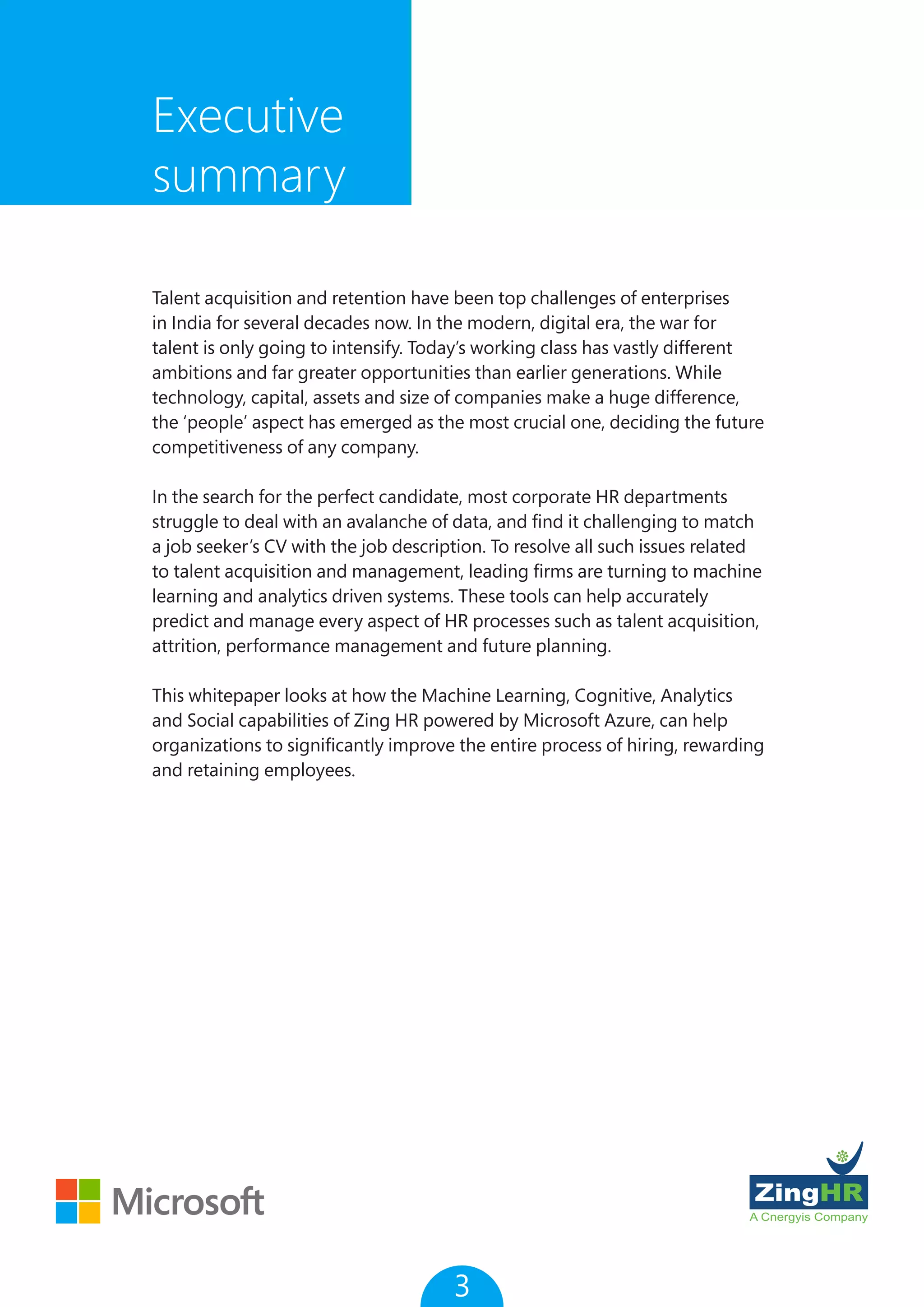 ZingHR-Microsoft-Whitepaper-2016 | PDF