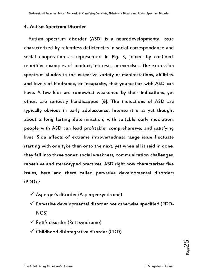 Bi-directional Recurrent Neural Networks in Classifying Dementia ...