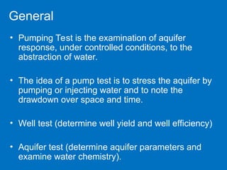 407363482-Pumping-Testgrounwaterhydrology.ppt