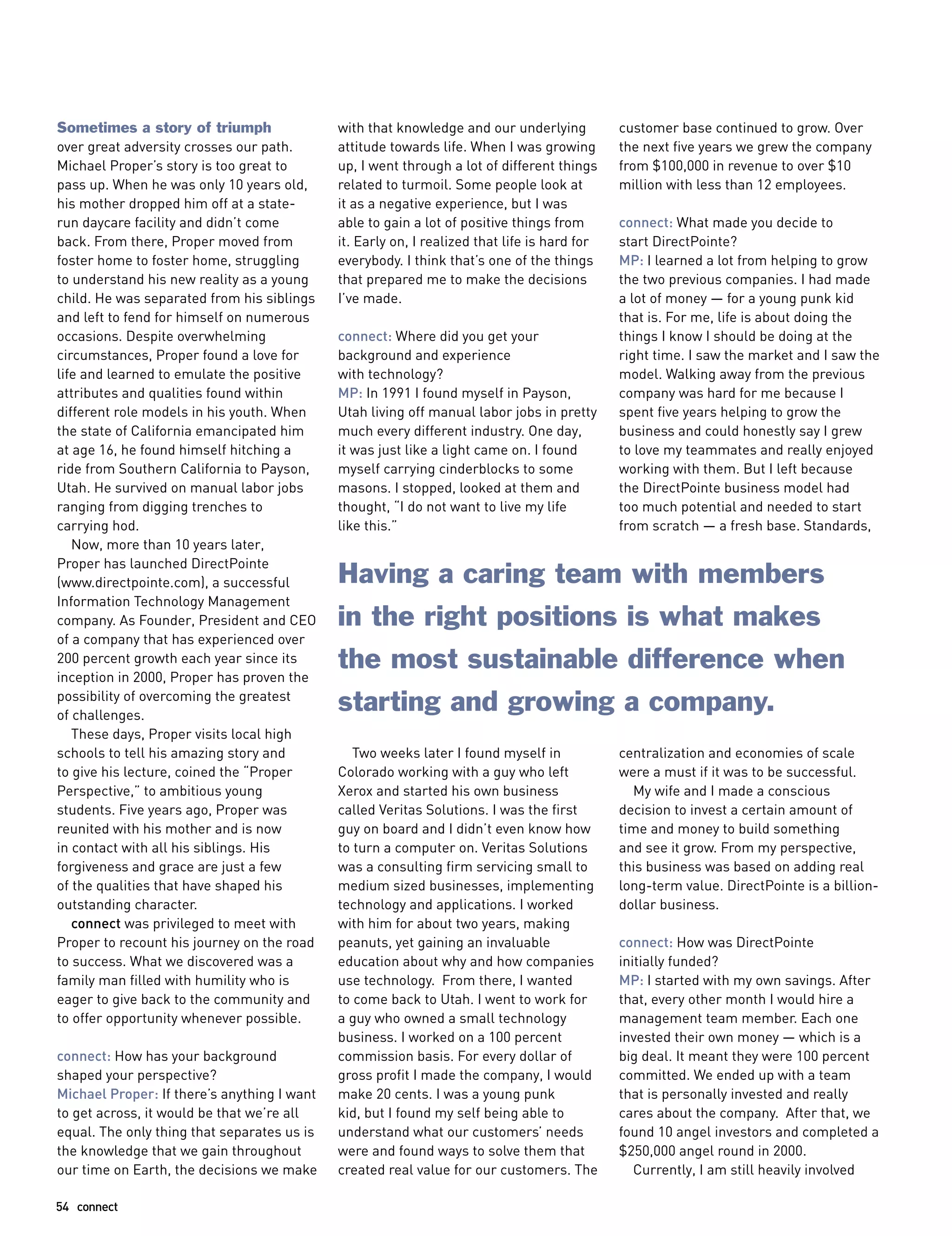 Michael Proper (A) Point of View | PDF