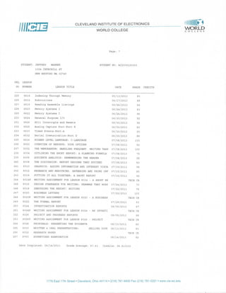 CIE Progress Report Final