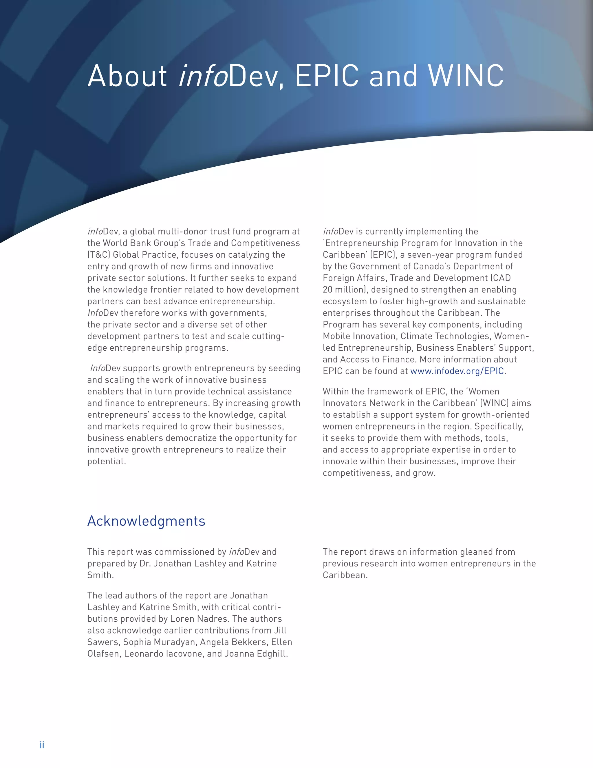 Profiling Caribbean Women Entrepreneurs_final (i-03) | PDF